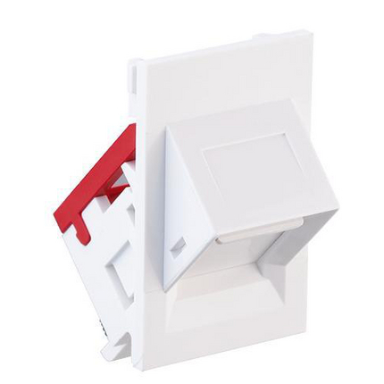 INSERT 6C FACEPLATE ANGLED - KeyConnect Outlets | Belden