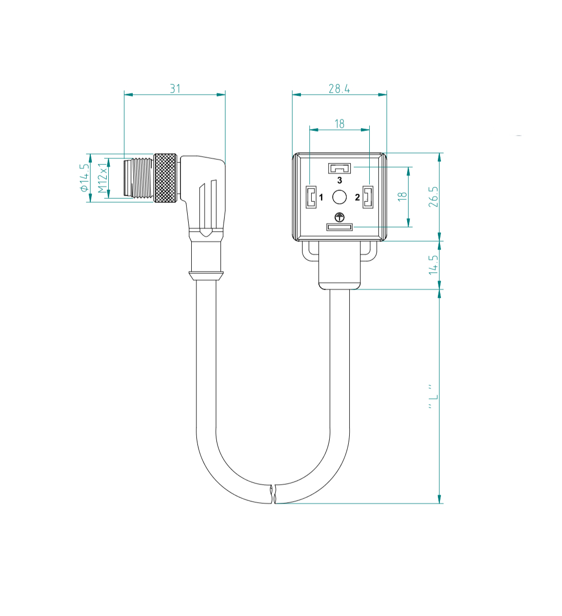 RSWT 5-VAD 2C-4-1-228 - Type A Double-Ended Cordsets | Belden