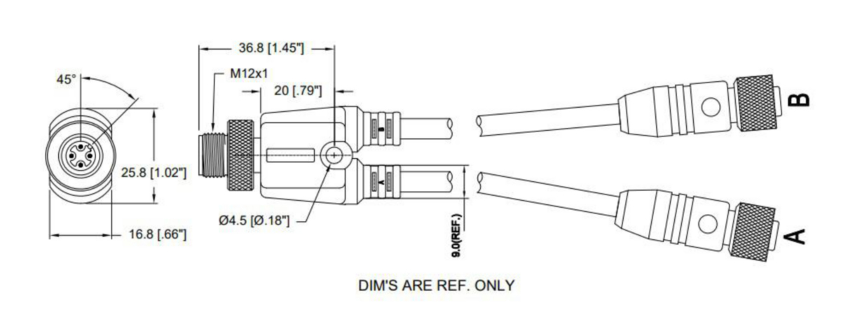 ASB 2-RKT 4-3-643 - T-Splitter | Belden
